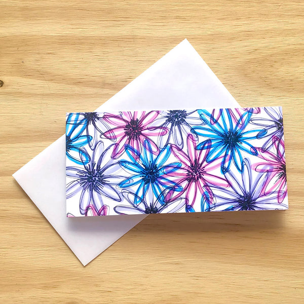 Long Note Cards - Shelworks Stationery